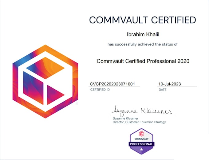 Provide commvault backup and recovery as a data protection solution by ...