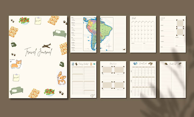 Create ready to publish journal, planner kdp package by Maihanhle | Fiverr