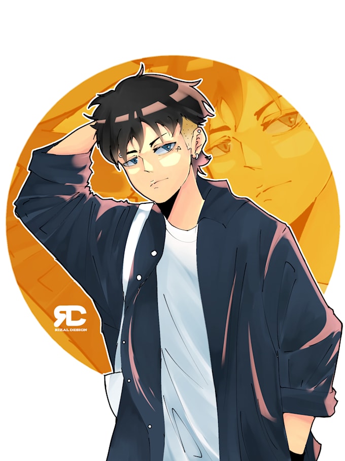 Draw your favorit character by Rzlafiart | Fiverr