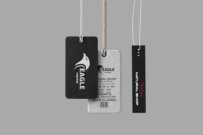 Design clothing tag hang tag clothing label hem tag neck label hang tag ...