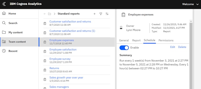 Create custom cognos analytics, ukg pro bi reports by Digitalsbychris ...