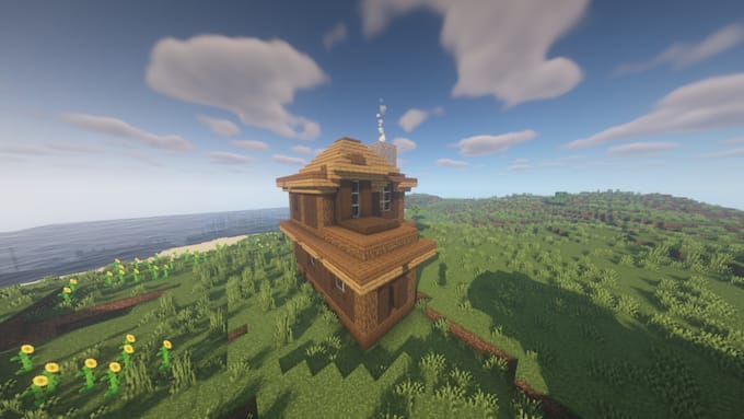 Build any kind of minecraft structure you want by Minecraftskingj | Fiverr