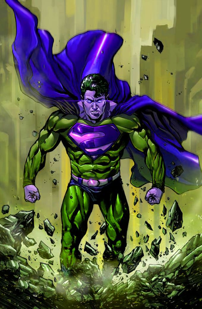 Drawing custom superhero character in action by Lolikande | Fiverr