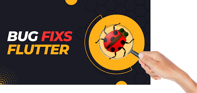 Do flutter bug fix, issue, and error in your flutter bug app by Mandsit | Fiverr