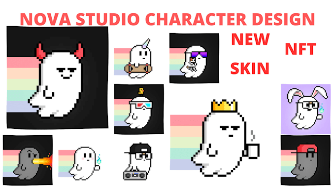 Im going to make you a collection of pixel art style nfts by Angelth983 ...