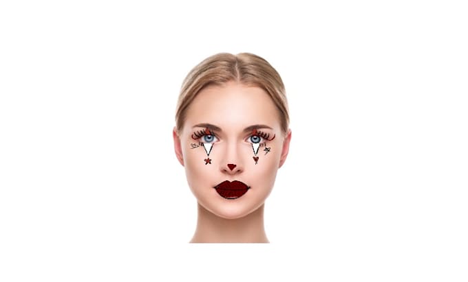 Draw cool makeup look 4u by Mumuwu | Fiverr