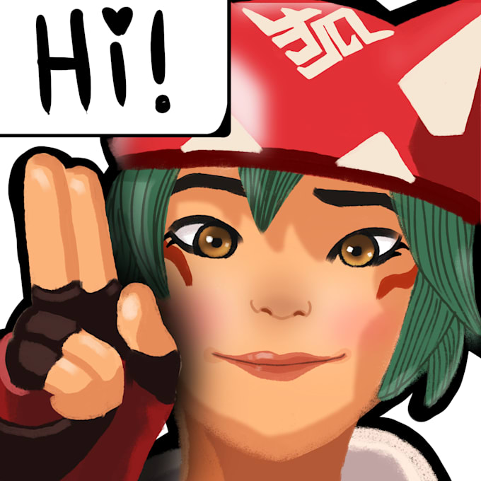 Draw twitch emotes in a cartoon style by Syde_designs | Fiverr