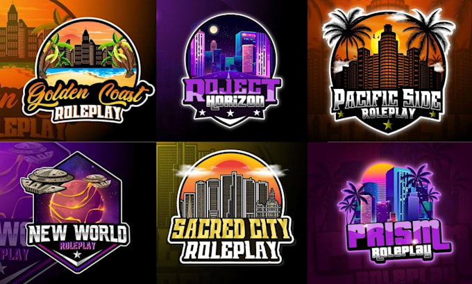 Create awesome roleplay server logo for fivem, discord by Saniafaraz390 ...