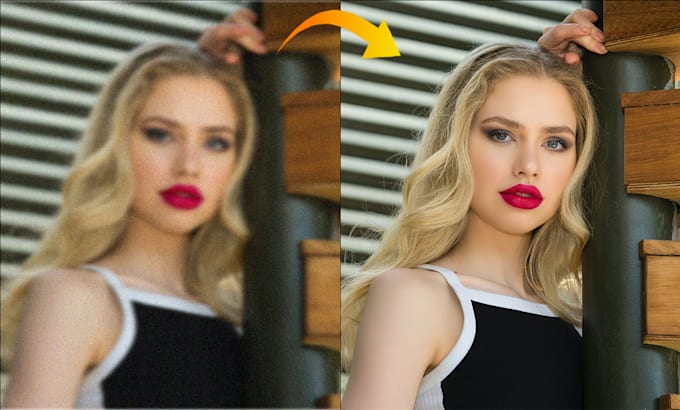 Fix blurry photos, enhance, upscale and unblur your photos by Abcd_studio | Fiverr