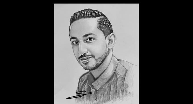 Draw a picture for you in pencil with professionalism by Dhiaesaheb2 ...