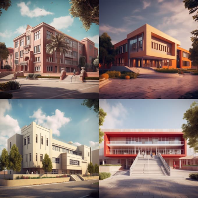 Make 3d max architecture designs by Caroline_work | Fiverr