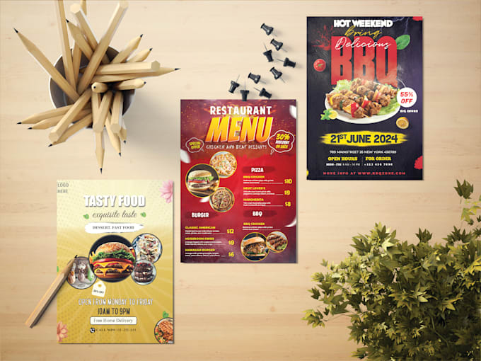 Design innovative flyers for your business and events by Javeria ...