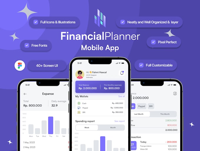 Professional stunning mobile app ui ux design ios and android using ...