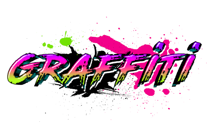 Design a hand lettering graffiti logo design by Hinasdapunda | Fiverr