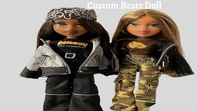 Draw a custom bratz doll in 3d character for you by Dtobechukwu | Fiverr