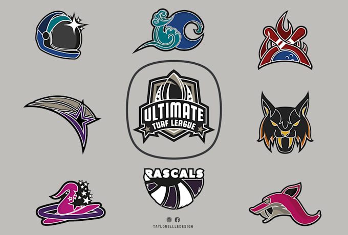 Design a modern sports logo by Taylorellle | Fiverr