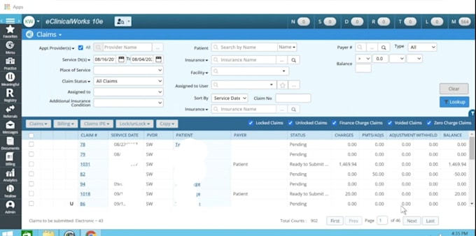 Do medical billing, charge entry, payment posting, denial management by Atifjaved786 | Fiverr