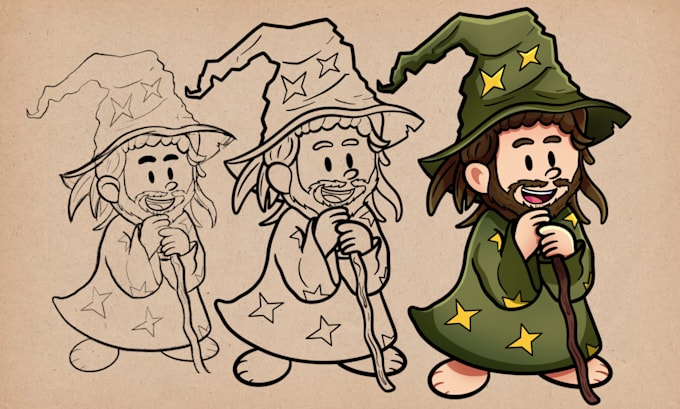 Draw you 2d video game character and asset for your 2d game by ...