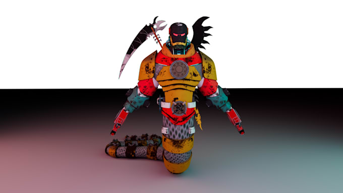 Do 3d character in maya and substance painter by Zeel_dayala8866 | Fiverr