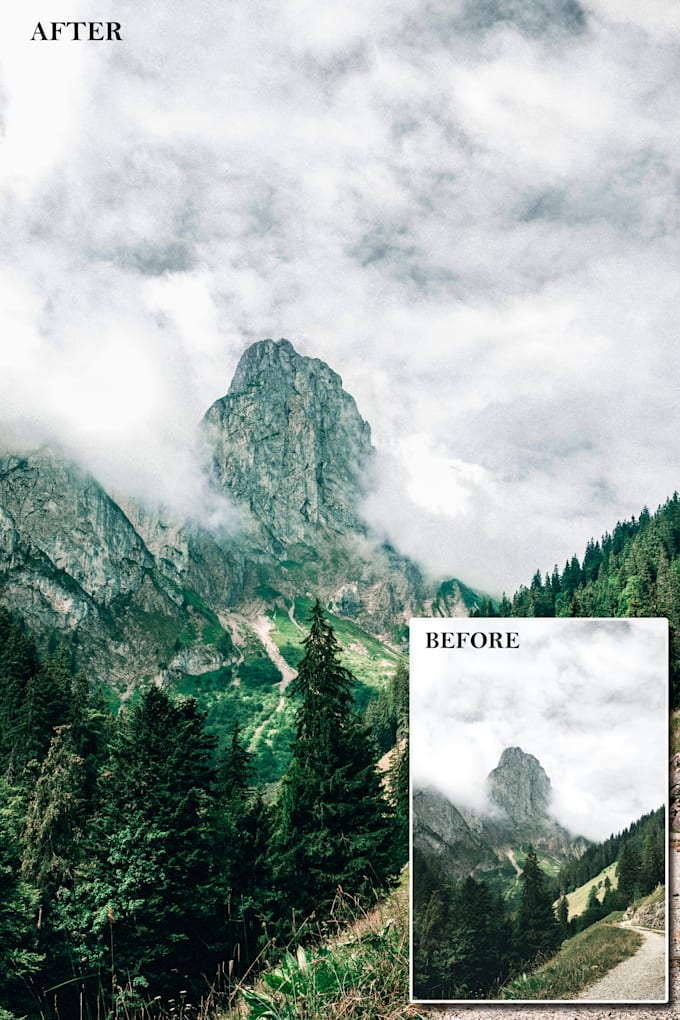 Edit and retouch your landscape and portrait photos in photoshop by ...