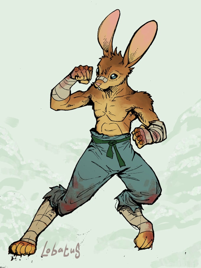 Draw your oc or dnd character art by Jensnaeff | Fiverr