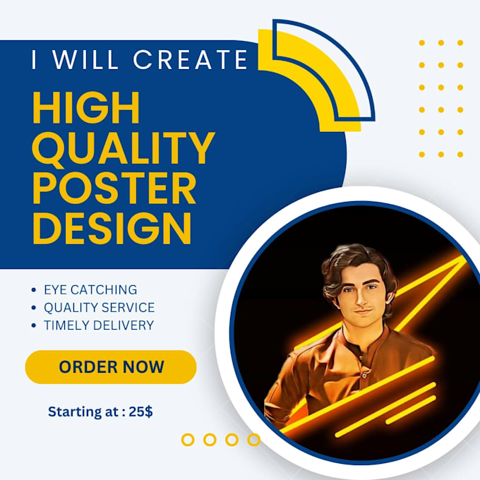 Make eye catching poster designs for your business by Irk002 | Fiverr