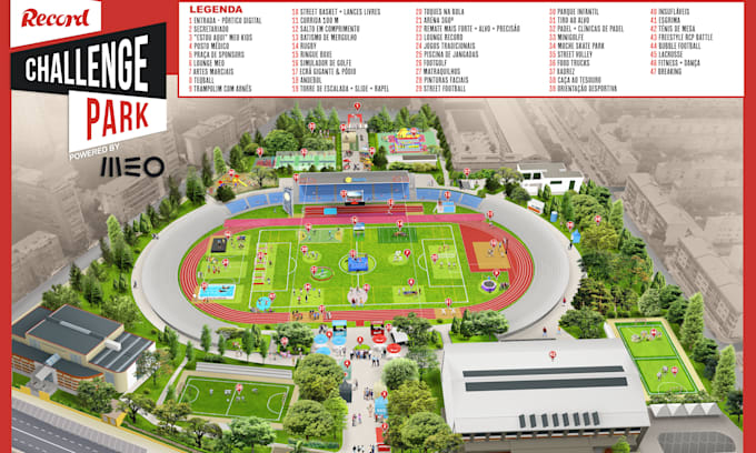 The best event maps to present to sponsors and the public by Artbatis ...