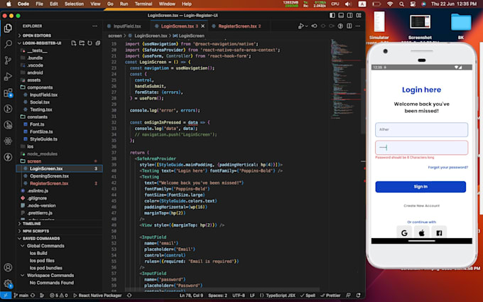 Build react native mobile app as a react native developer by ... Build react native mobile app as a react native developer by ...