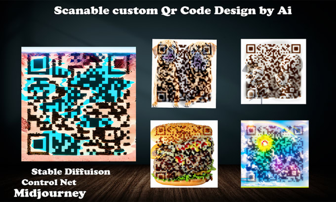 Create scanable custom qr code with ai stable diffusion by Redwan_bihon ... Create scanable custom qr code with ai stable diffusion by Redwan_bihon ...