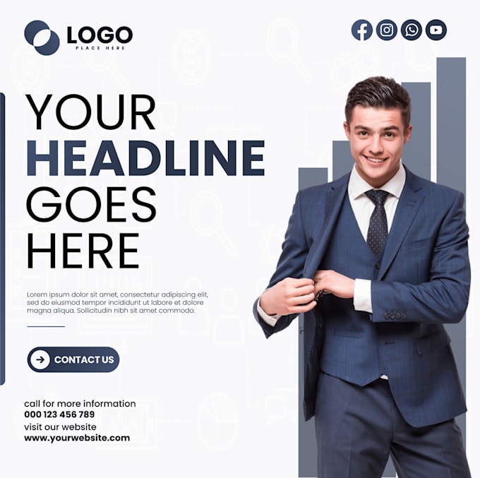 Create stunning social media post designs by Syed_creations1 | Fiverr