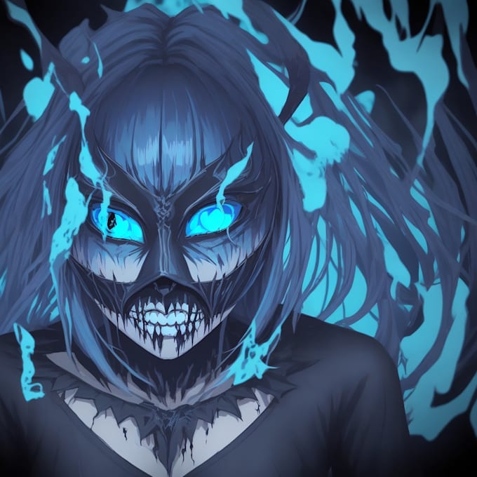 Make horror themed character design illustrations for your project ...