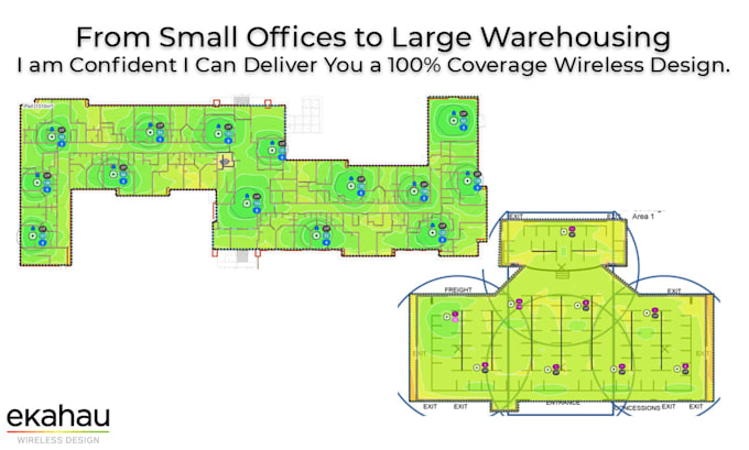 Design any wifi network heatmap using ekahau with reports by Nazar ...