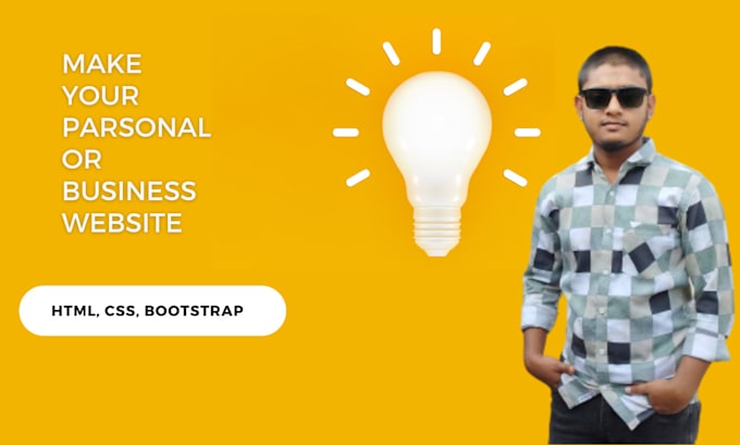 Do Web Design And Customisation With Html Css Bootstrap By Shakibul5 Fiverr