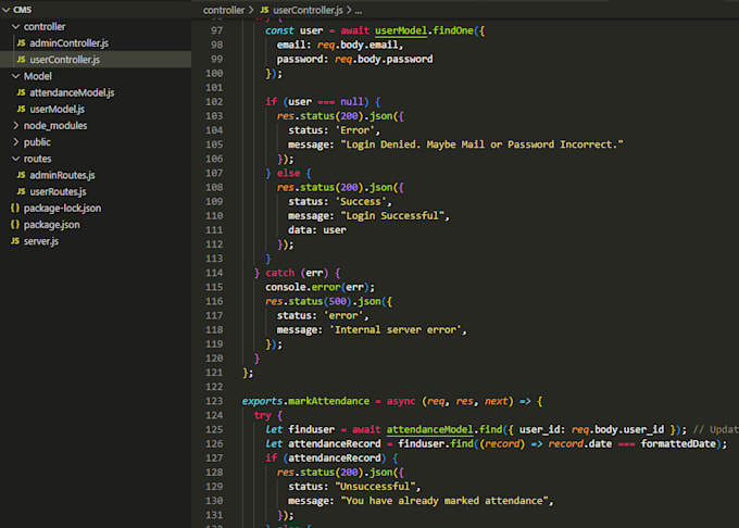 Develop you node js rest api by Qureshi543 | Fiverr