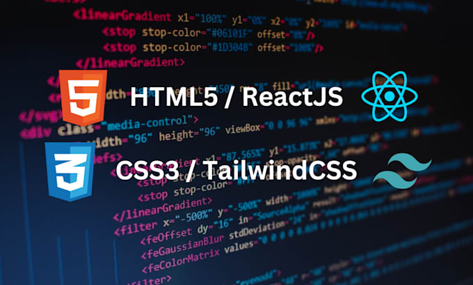 Be Your Front End Web Developer Using Reactjs And Tailwindcss By 5740