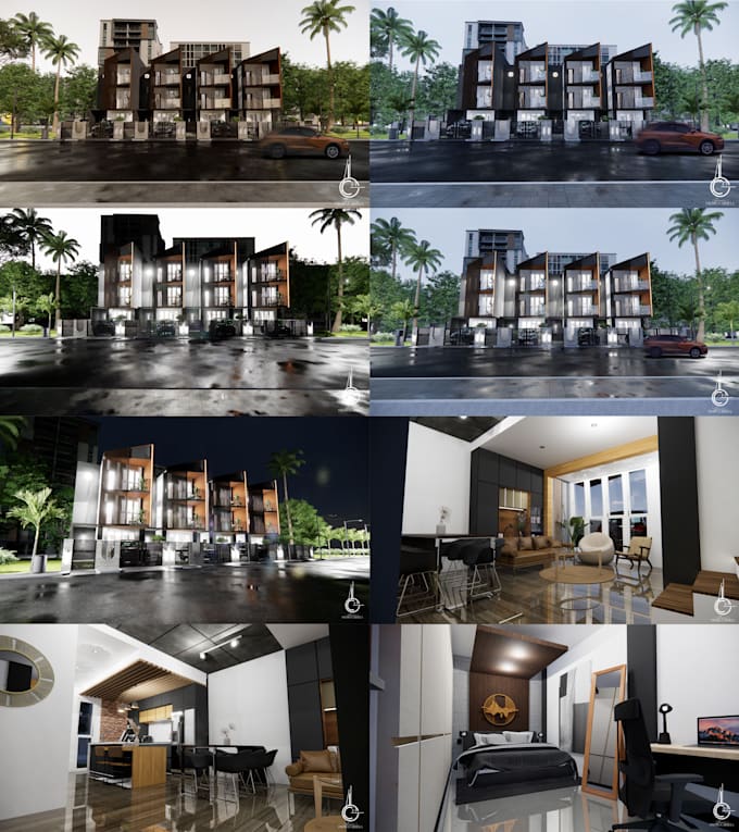 Do architectural 3d work with awesome render by Carmela_o | Fiverr