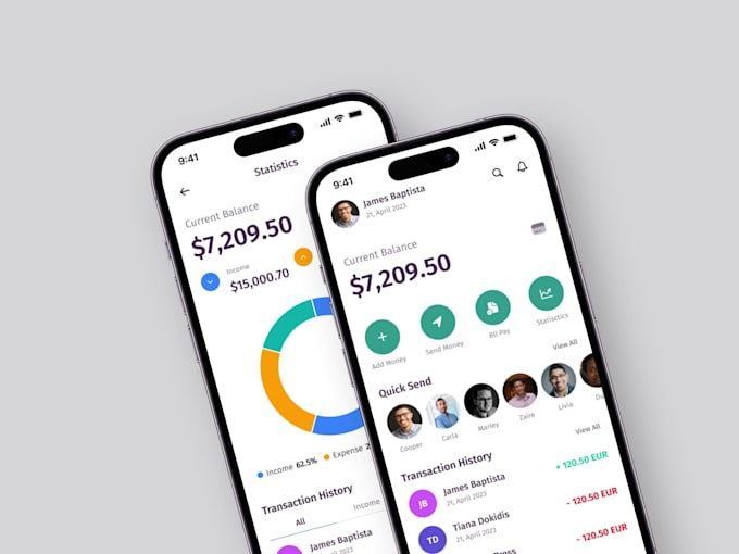 Create mobile app ui design by Zalakrajaopi | Fiverr