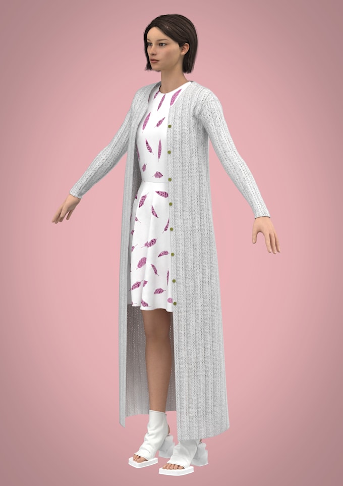 Work on clo 3d software and digitally designing clothes by ...