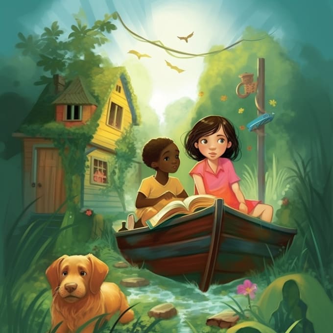 Illustrate children book illustrations by Adamantfiel | Fiverr