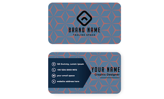 Create visiting card using adobe illustrator by Marvdias | Fiverr