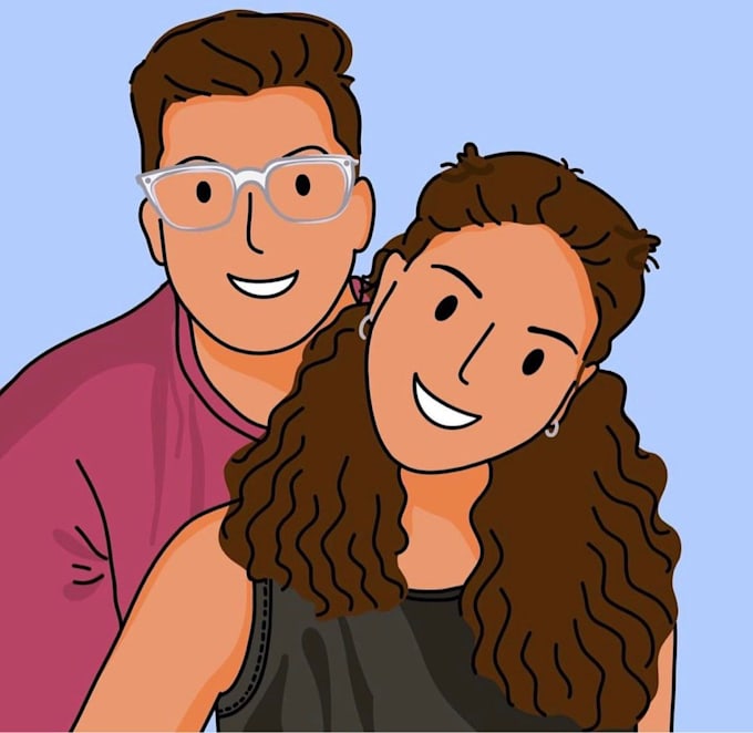 Draw digital portrait in different styles by Shimaruko | Fiverr