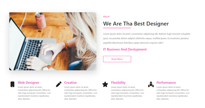 Do Custom Coding For Website In Html Css Bootstrap Javascript Responsive By Rakib0607 Fiverr