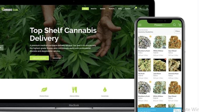 Design marijuana cannabis hemp ecommerce websites with payment and live ... Design marijuana cannabis hemp ecommerce websites with payment and live ...