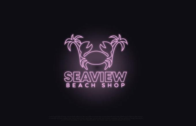 Funky beach shop logo design by Diana_starnes | Fiverr