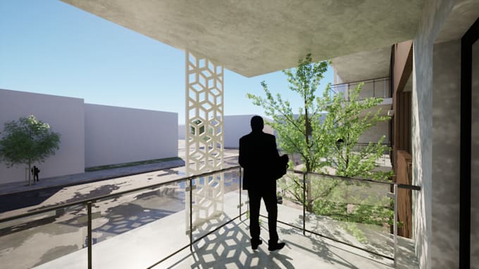 Do architectural design 3d modelling, rendering and plans by Arch__aouiy | Fiverr