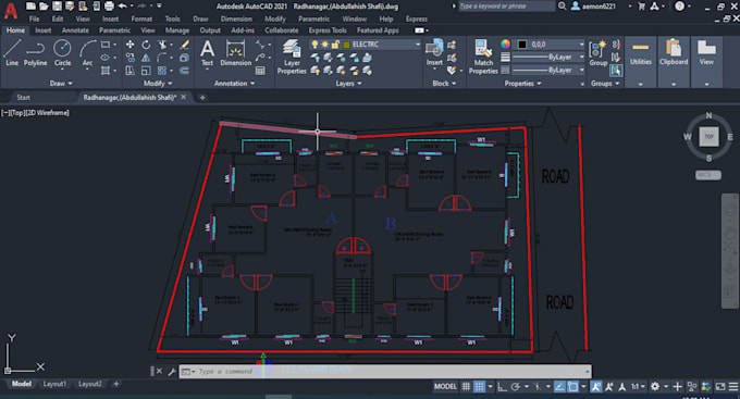 Redraw your files in autocad files by Samori34484 | Fiverr