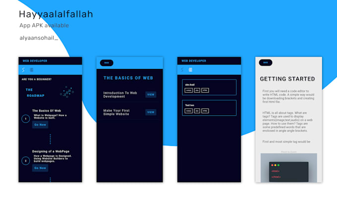 Develop Mobile App For Android And Ios By Alyaansohail Fiverr