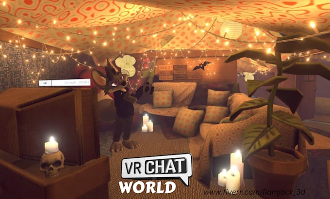 Create beautiful vrchat world with all perfection, vr custom world ...