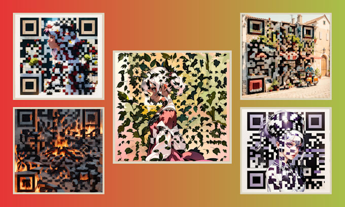 Make qr code art with stable diffusion by Afnandanish | Fiverr