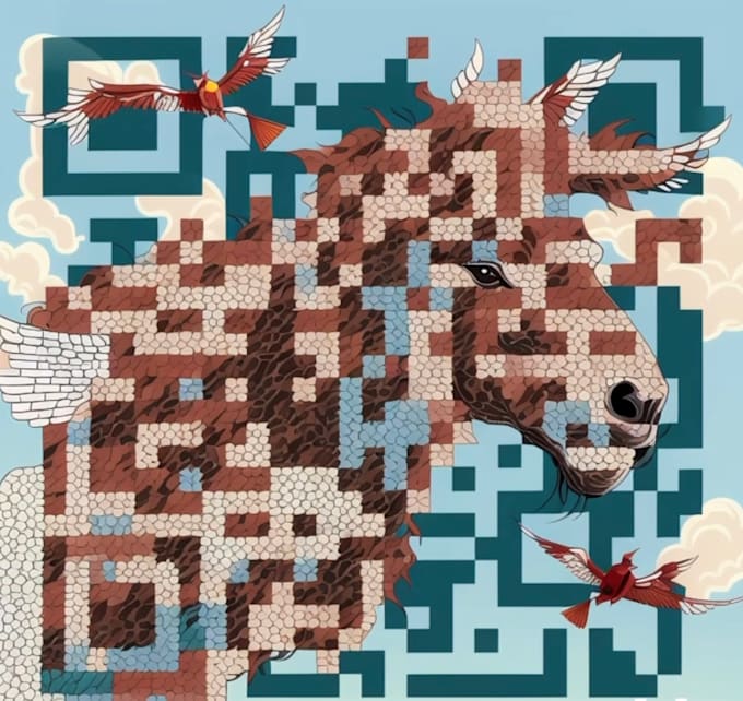 Design beautiful professional qr code by Renats | Fiverr